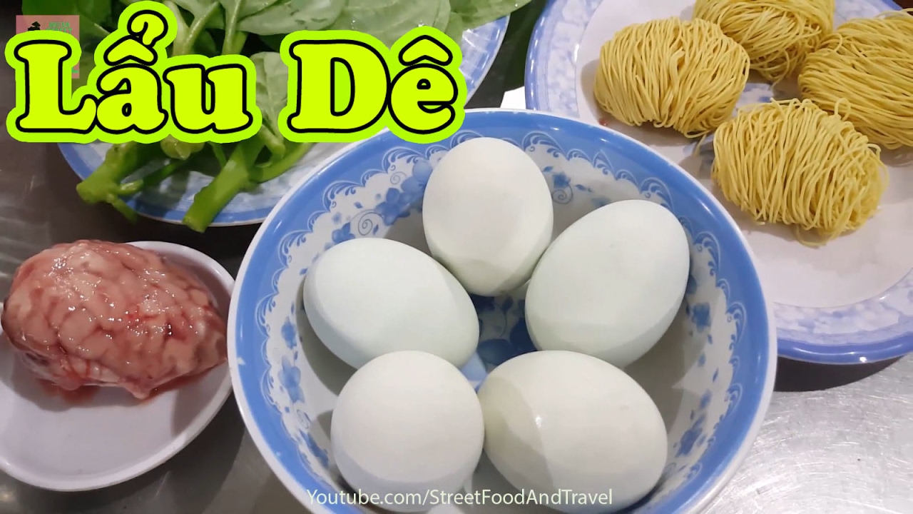 Street Food Vietnam 2017 - Goat Hot Pot - Lau De Hai Long - YouTube