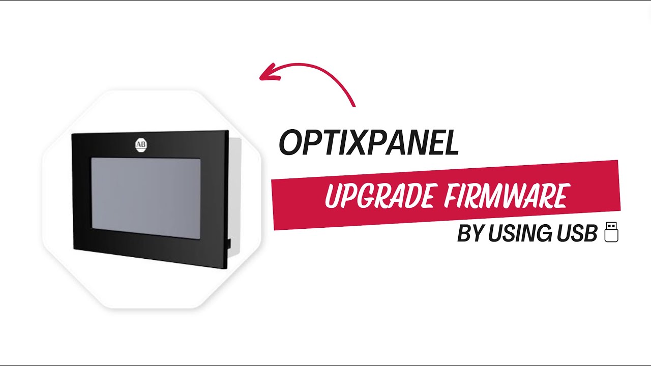 OptixPanel Upgrade Firmware by using USB - YouTube