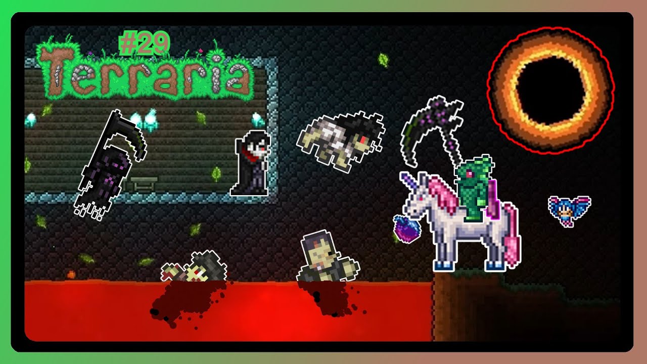 TERRARIA #29 - SE AVECINA UN ECLIPSE SOLAR - YouTube