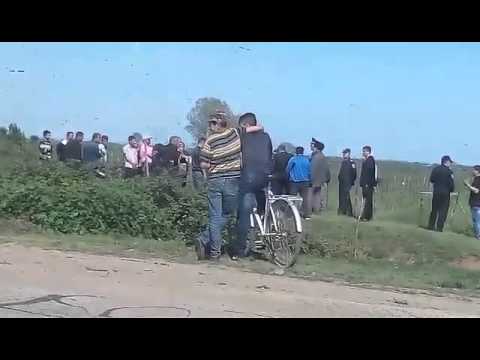 Masallı rayon Mahmudavar kənd sakinləri yolu bağladı - 2