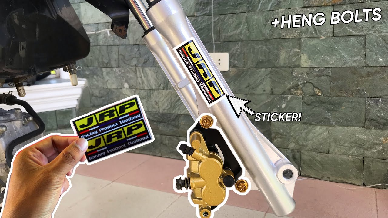 JRP FRONT SHOCK & FRONT BRAKE CALIPER +HENG CALIPER BOLTS - SUZUKI ...