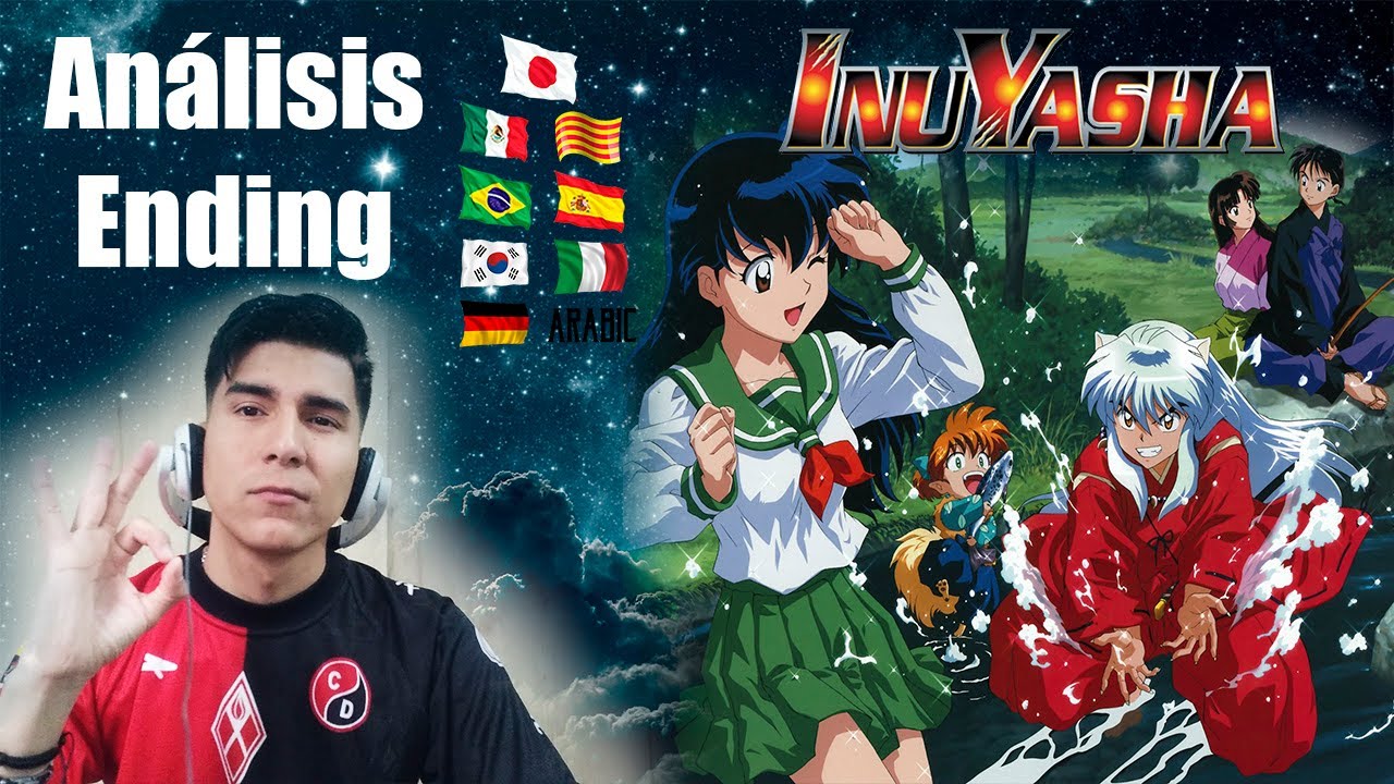 Reaction Ending 1 Inuyasha in 9 versions - YouTube