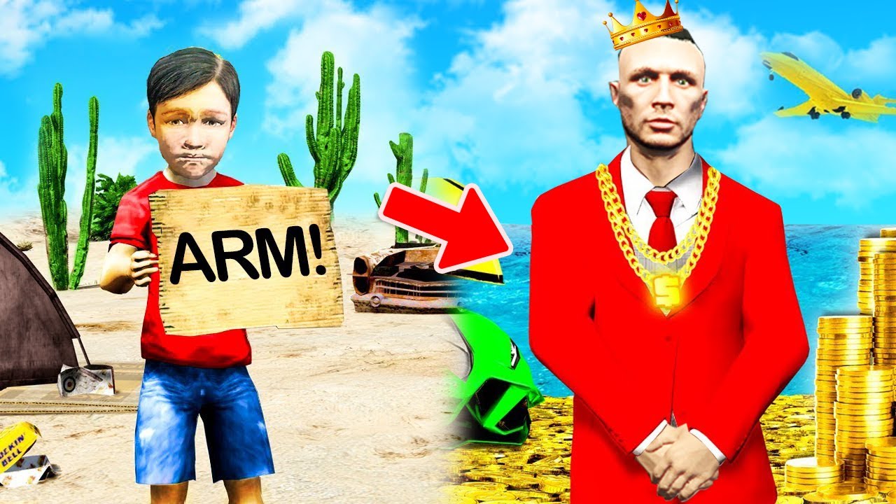 ARMES LEBEN vs REICHES LEBEN in GTA 5! - YouTube