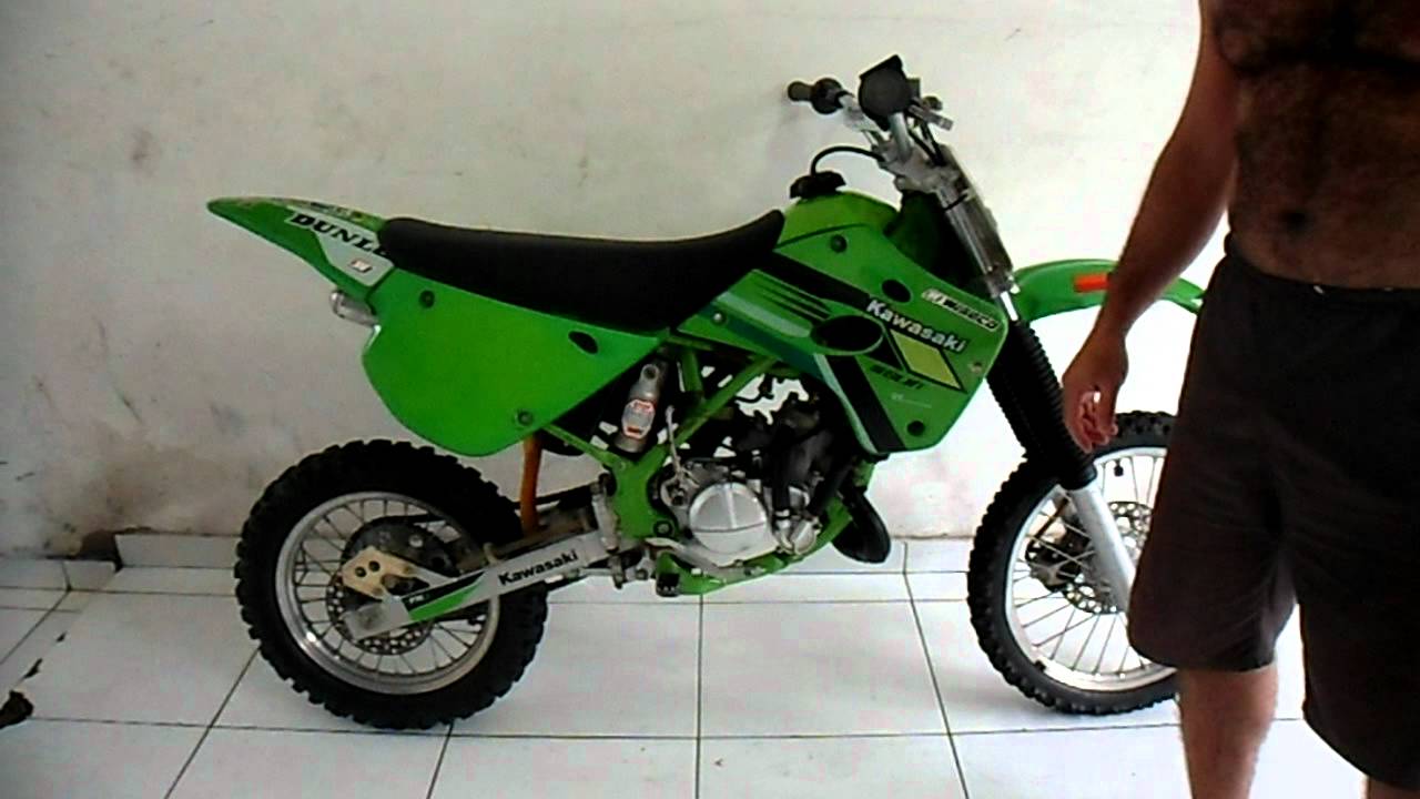 Kawasaki KX 80 Big Wheel ano 94 - YouTube