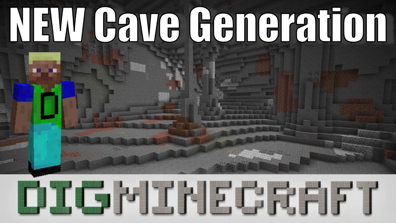 NEW Cave Generation in Minecraft - YouTube