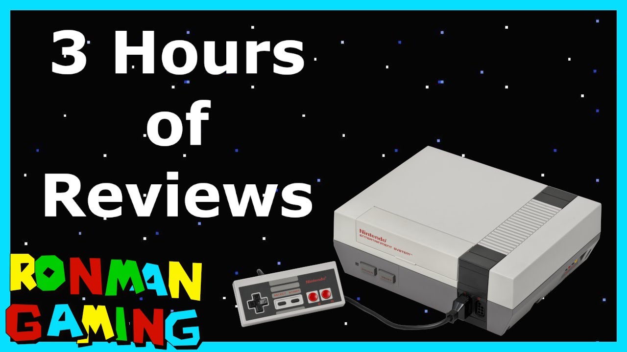 3 Hours of NES Reviews - RonMan Gaming - YouTube