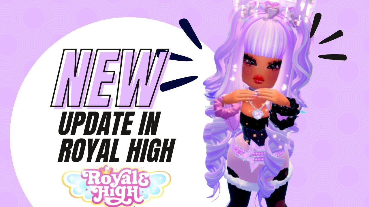 NEW UPDATE IN ROYAL HIGH! 🏰 | Dorm/patterns 🐶🩷💿 - YouTube