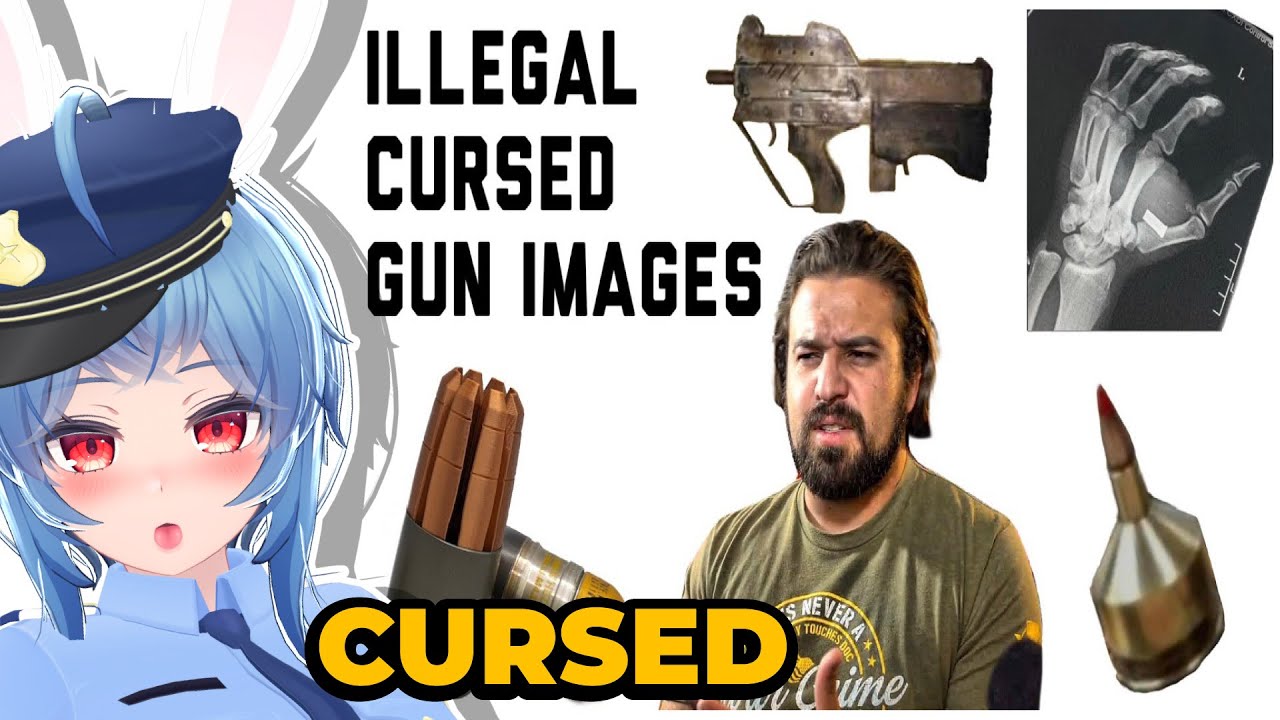 ILLEGAL CURSED GUN IMAGES - Brandon Herrera React - YouTube