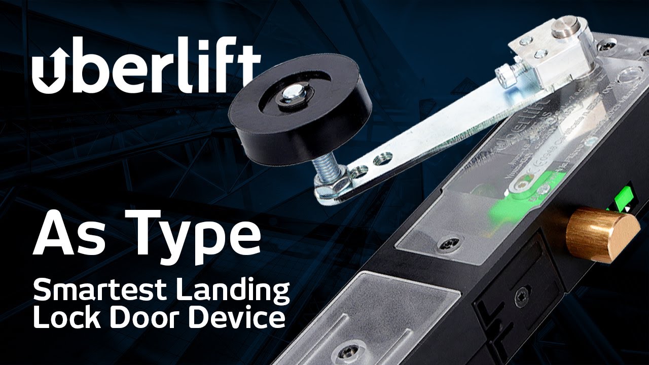 AS Type | The New Smartest Landing Door Lock by Uberlift - YouTube