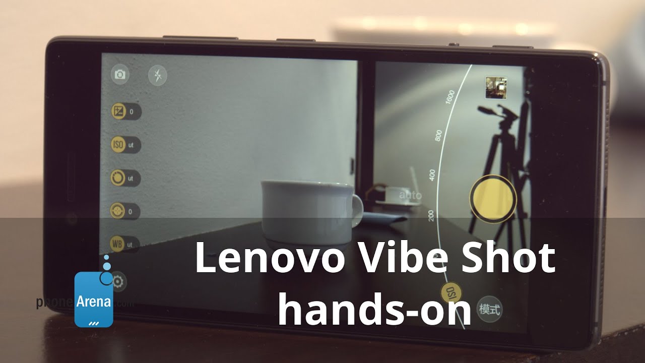 Lenovo VIBE Shot hands-on - YouTube