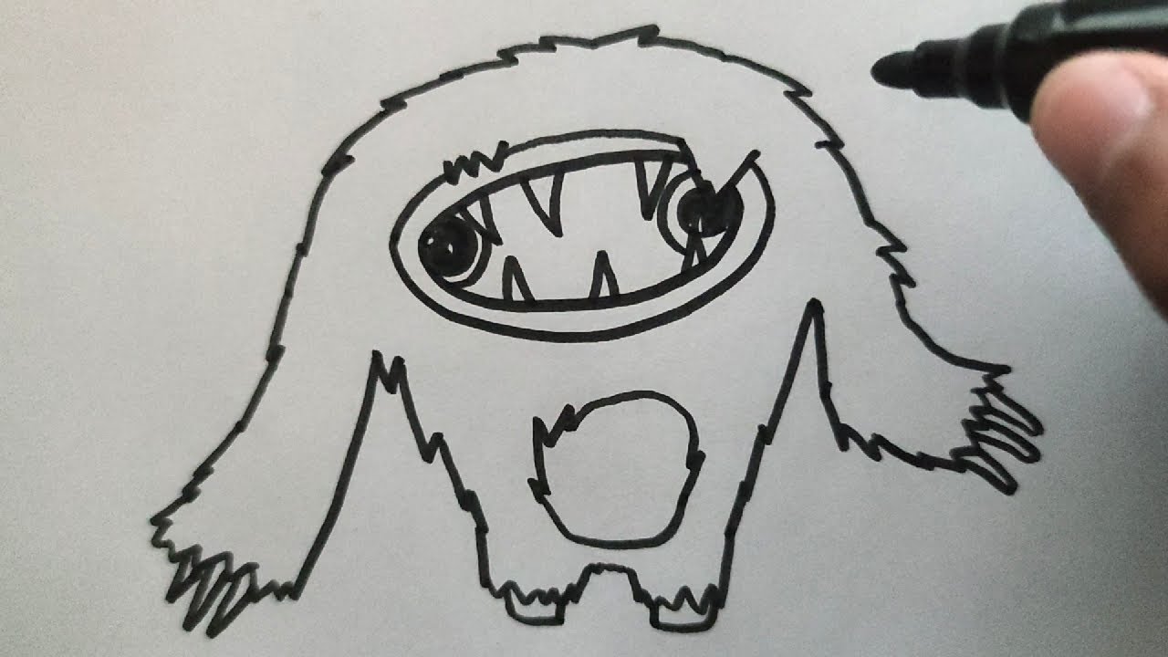 How to draw Wooly Bully de Joyville - YouTube