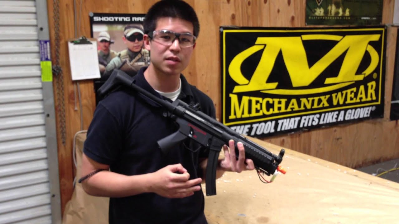 Airsoft GI Uncut - Umarex H&K Full Metal MP5A5 RIS AEG Airsoft Gun (by ...