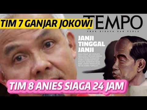Jokowi bentuk tim 7 buat Ganjar. Tim 8 Anies siaga 24 jam. - YouTube