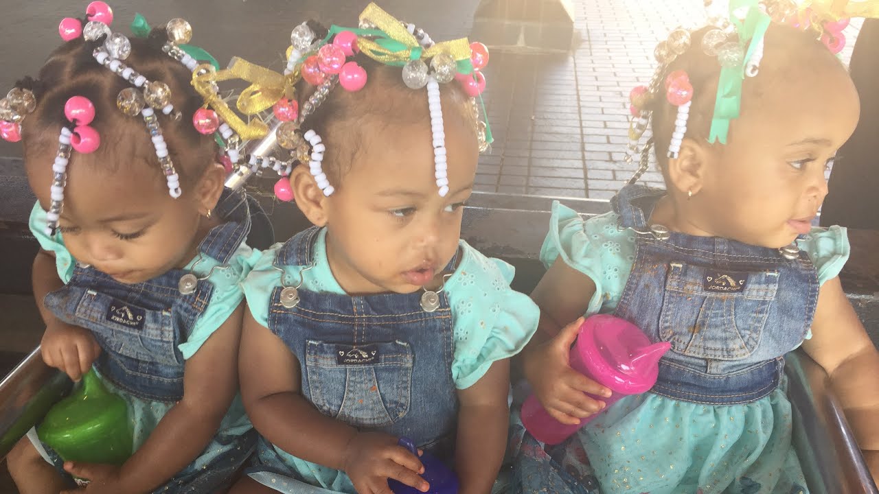 Triplets Play Day‼️ - YouTube