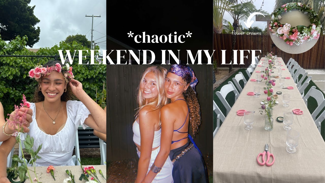 WEEKEND IN MY LIFE *chaotic* | village fair, birthday parties ...