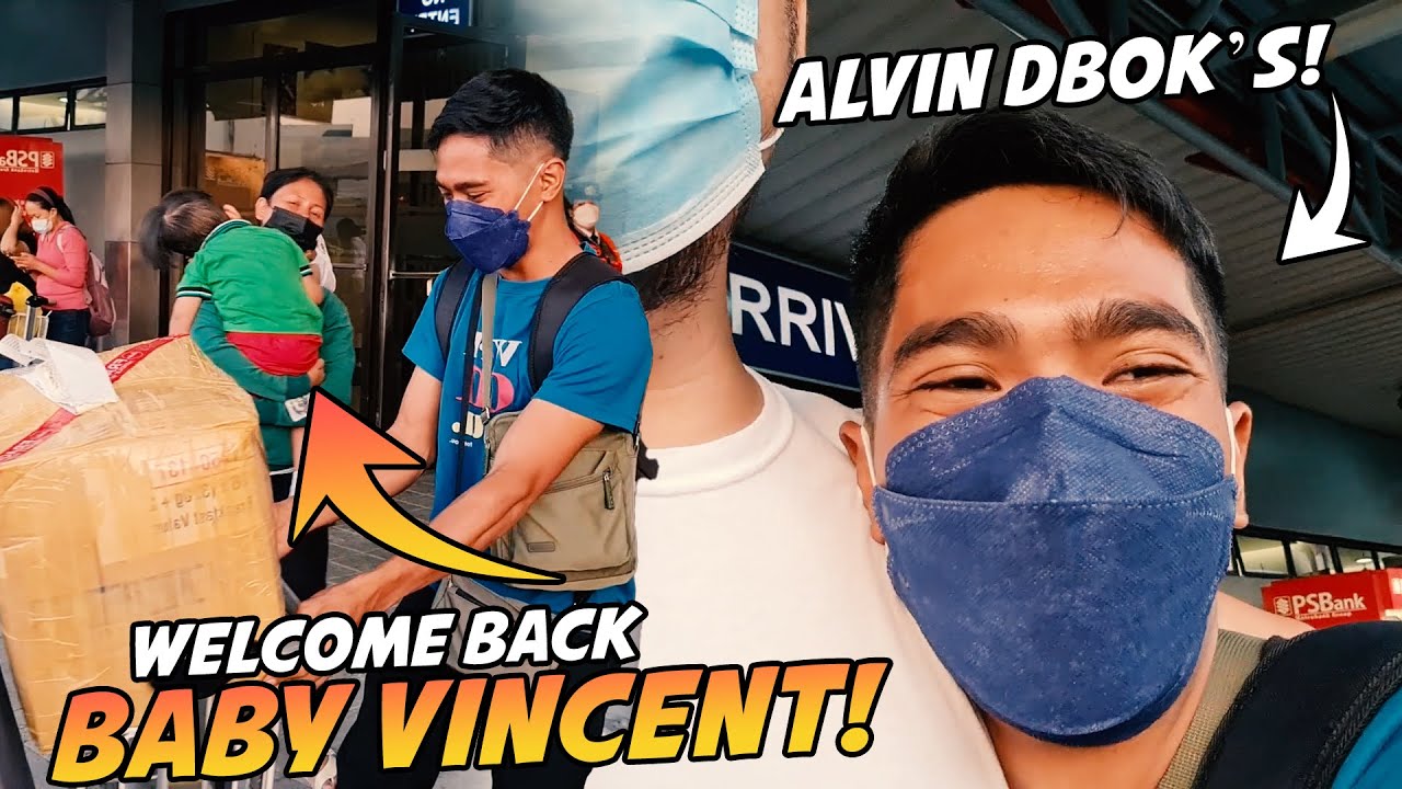 WELCOME BACK BABY VINCENT! AFTER 1 YEAR MAY GOOD NEWS PA! - YouTube
