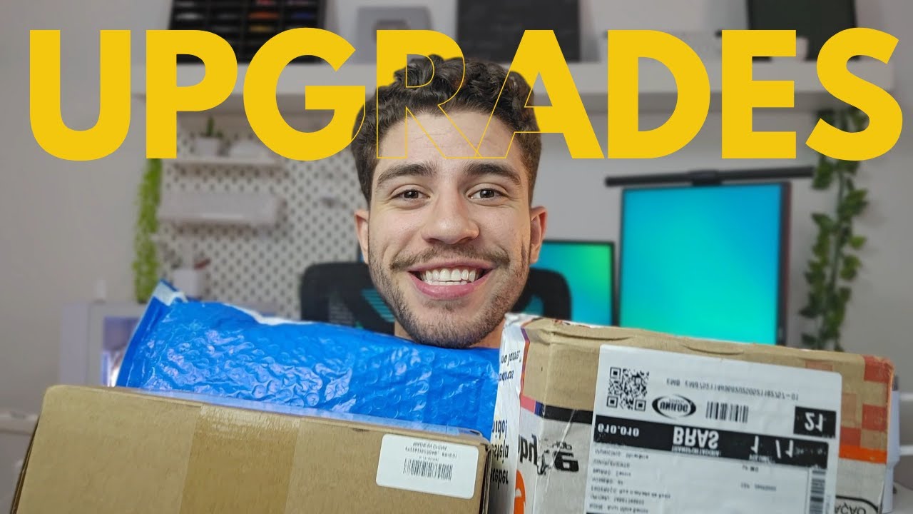 MEGA UMBOXING Upgrades para o setup Setup - YouTube