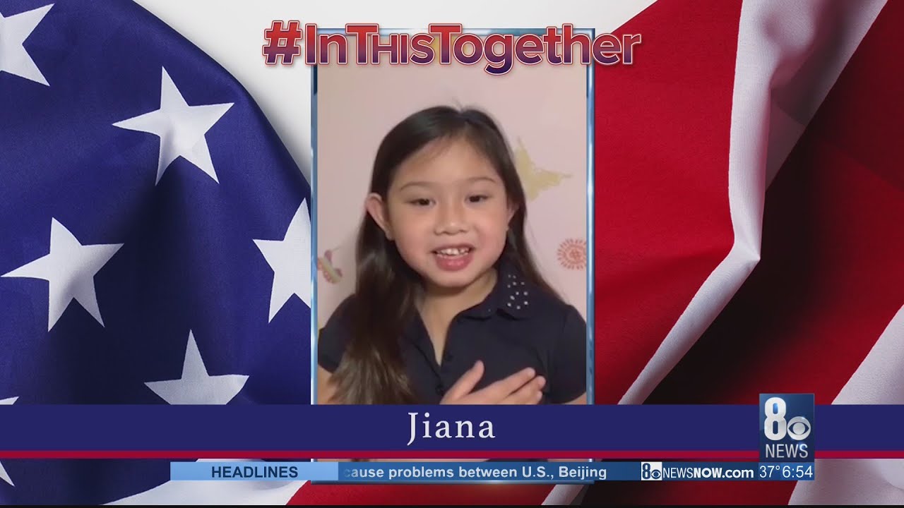 Jiana recites today's pledge - YouTube