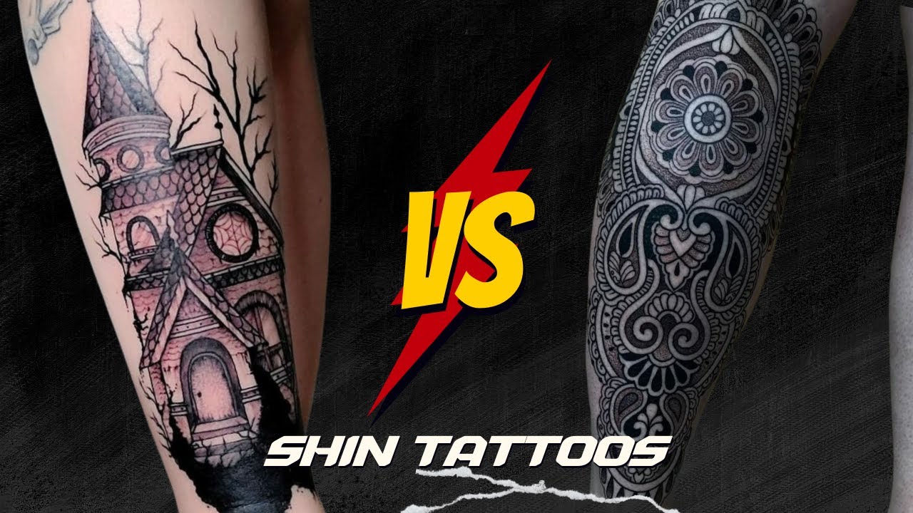 100+ Shin Tattoos You Need To See! - YouTube