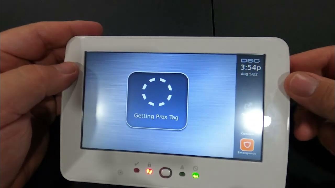 DSC Neo Touchscreen Keypad User Management - YouTube