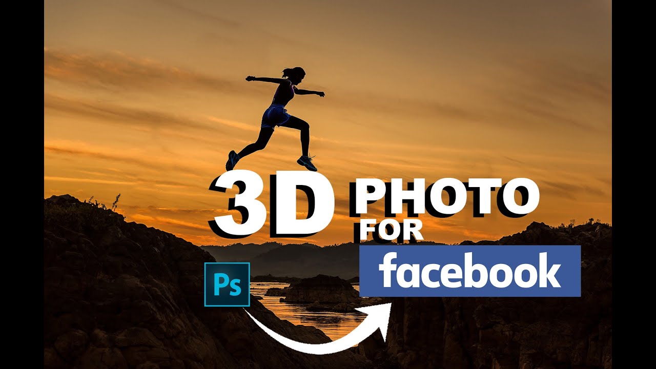 3d photo Facebook ||/Photo shop tutorial || Pixelcreate - YouTube