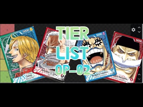 Leader Tier List OP-02 (One Piece TCG) - YouTube