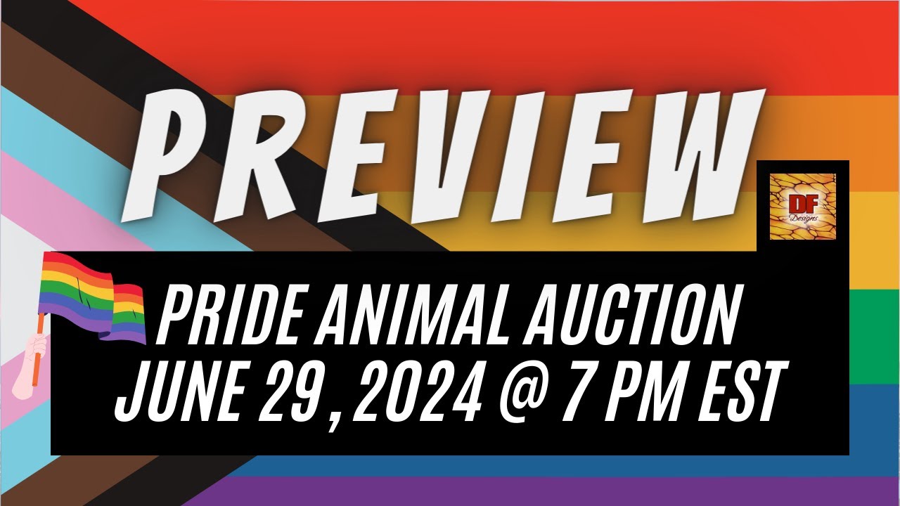 Pride Auction Preview For June 29 Auction - YouTube