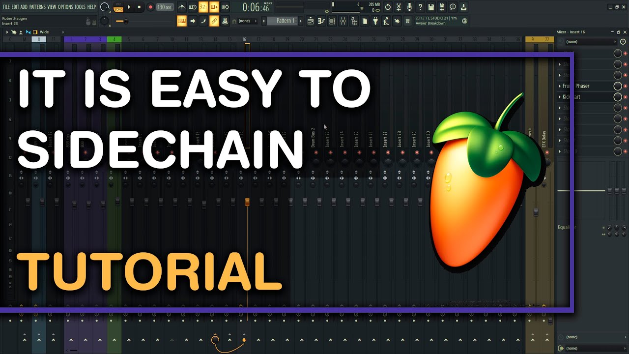 Sidechaining is actually easy - How to sidechain in FL Studio 21 - YouTube