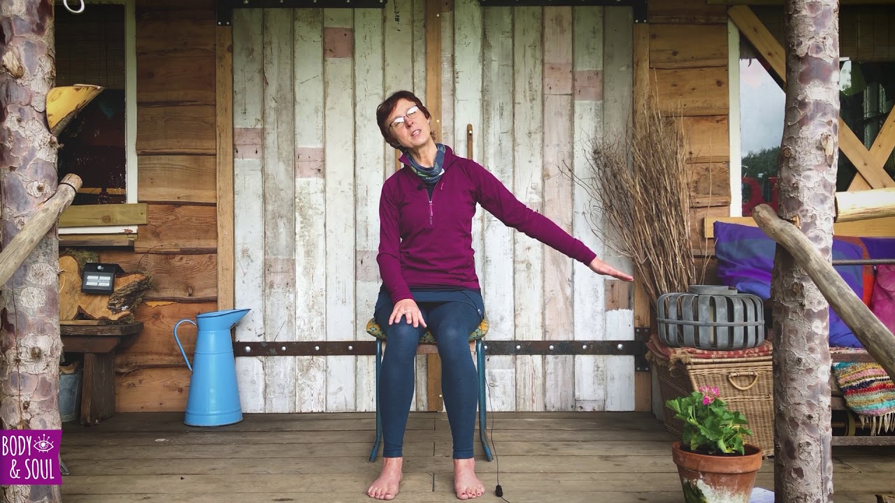 Body & Soul | Dru Yoga | 20 Minutes | Seated Yoga & Relaxation - YouTube