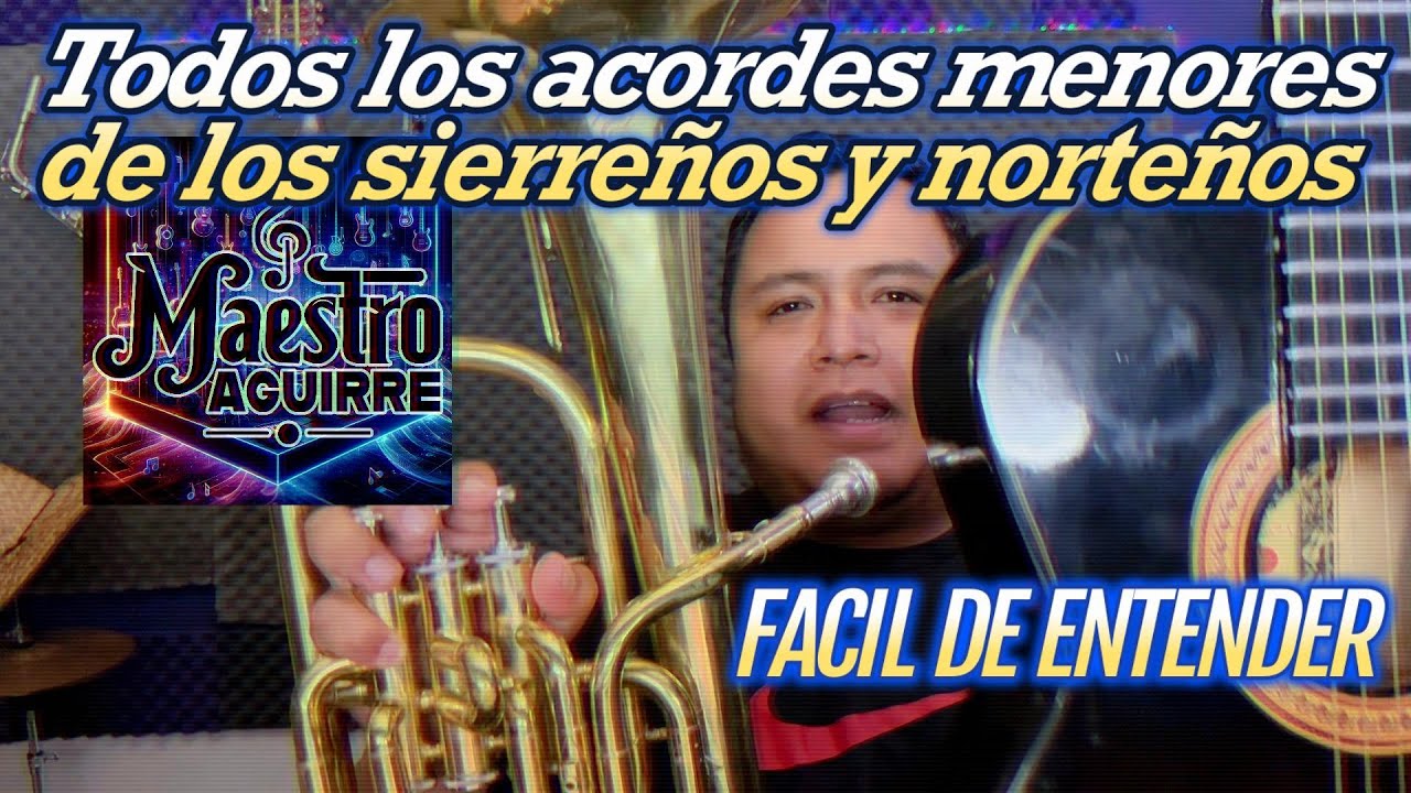 TODOS los acordes MENORES de los sierreños y norteños en CHARCHETAS ...