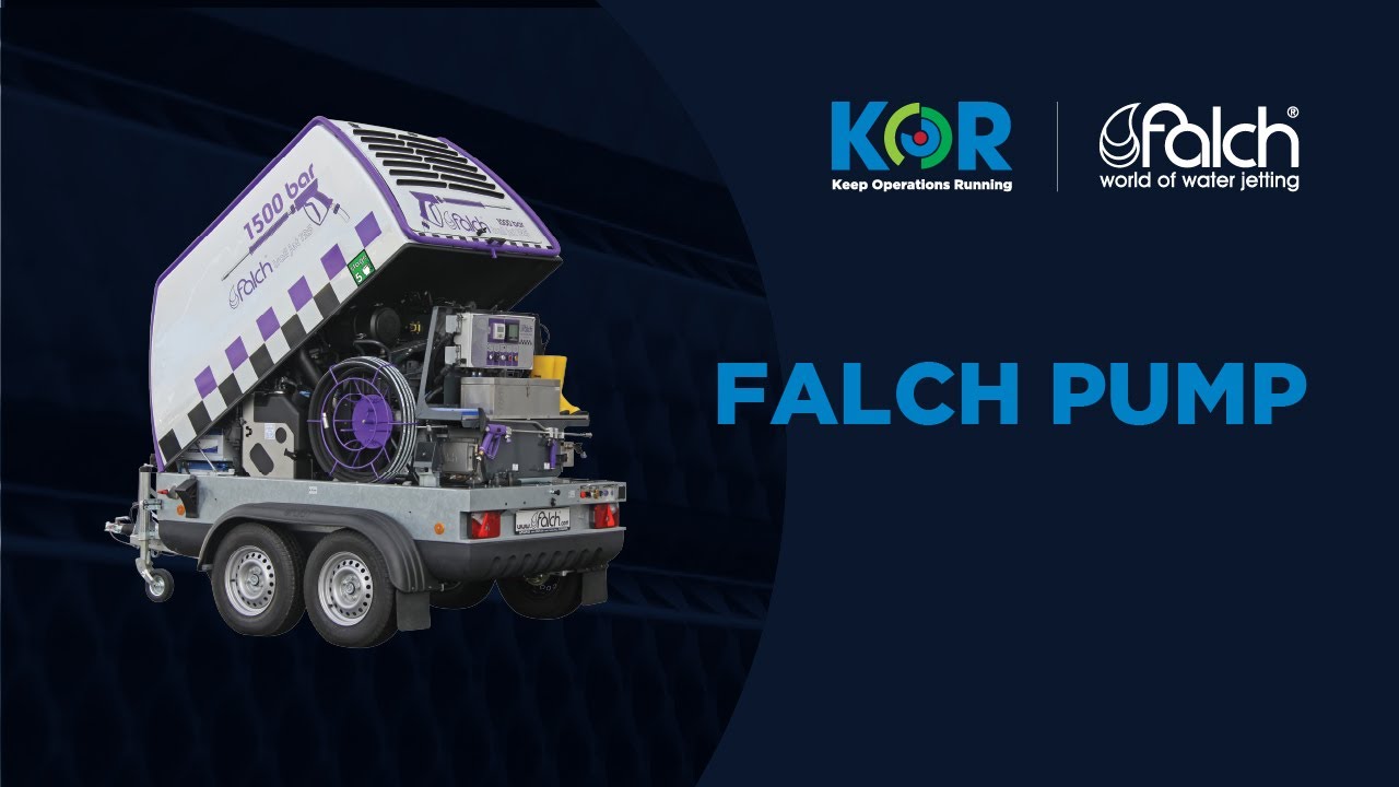 Falch Pump Delivered by KOR for High-Pressure Industrial Cleaning ...