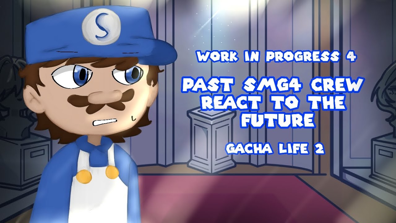 x2 speed • Past SMG4 crew react to the future || Work in progress 4 / W ...