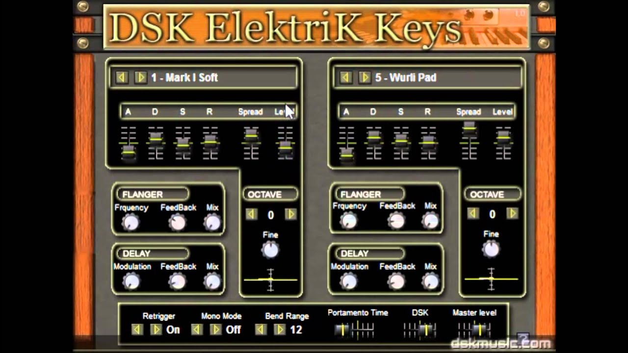 DSK Elektrik Keys - Free VST - YouTube