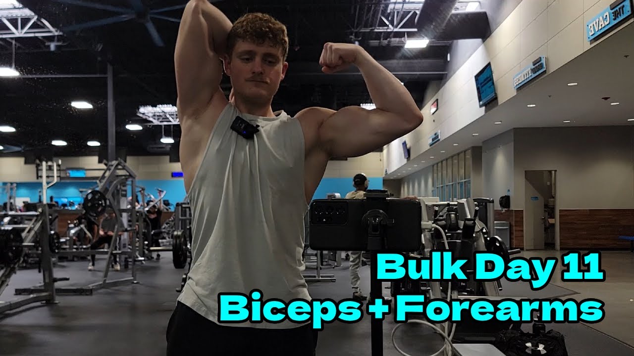 Bulk Day 11 | Biceps and Forearms - YouTube