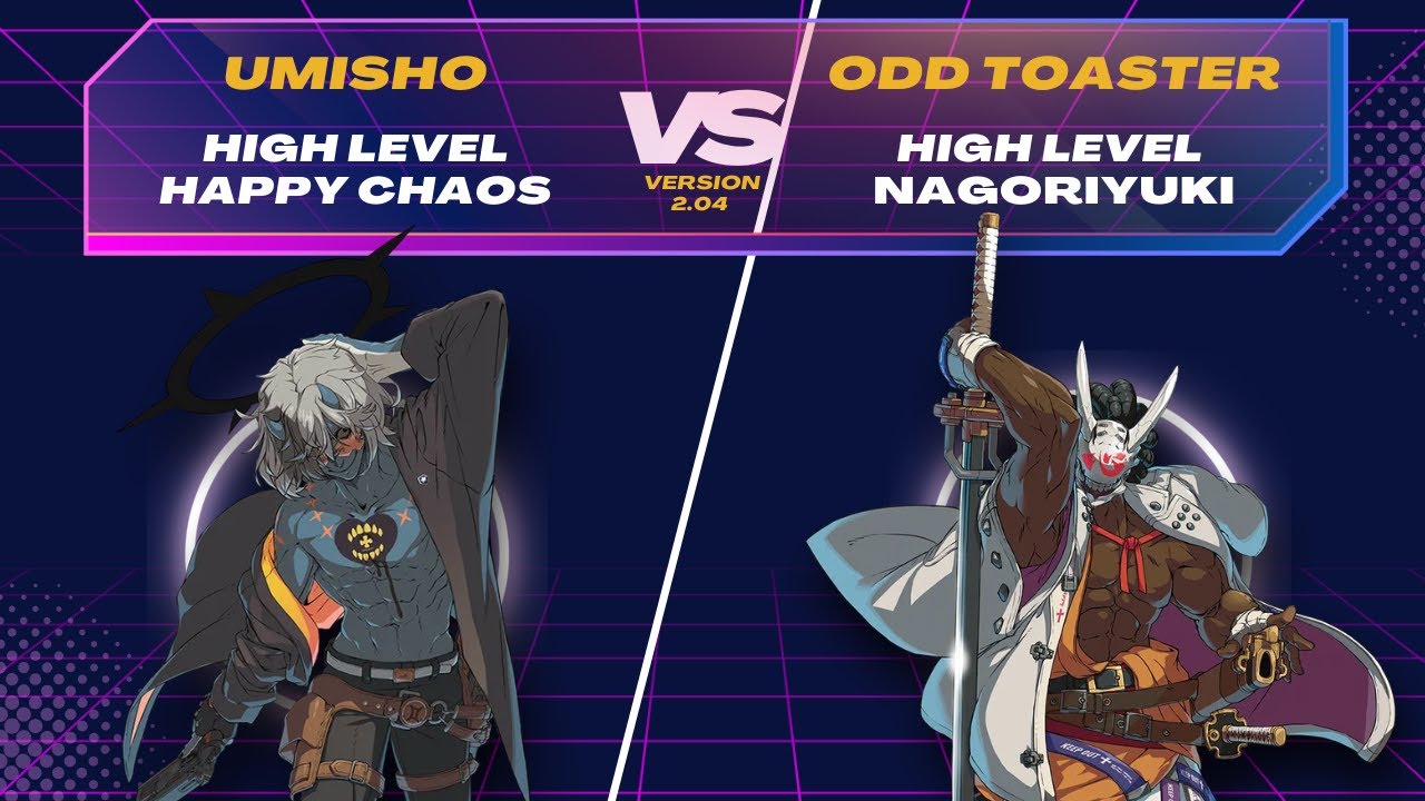 GGST Umisho (Happy Chaos) vs Odd Toaster (Nagoriyuki). Guilty Gear ...