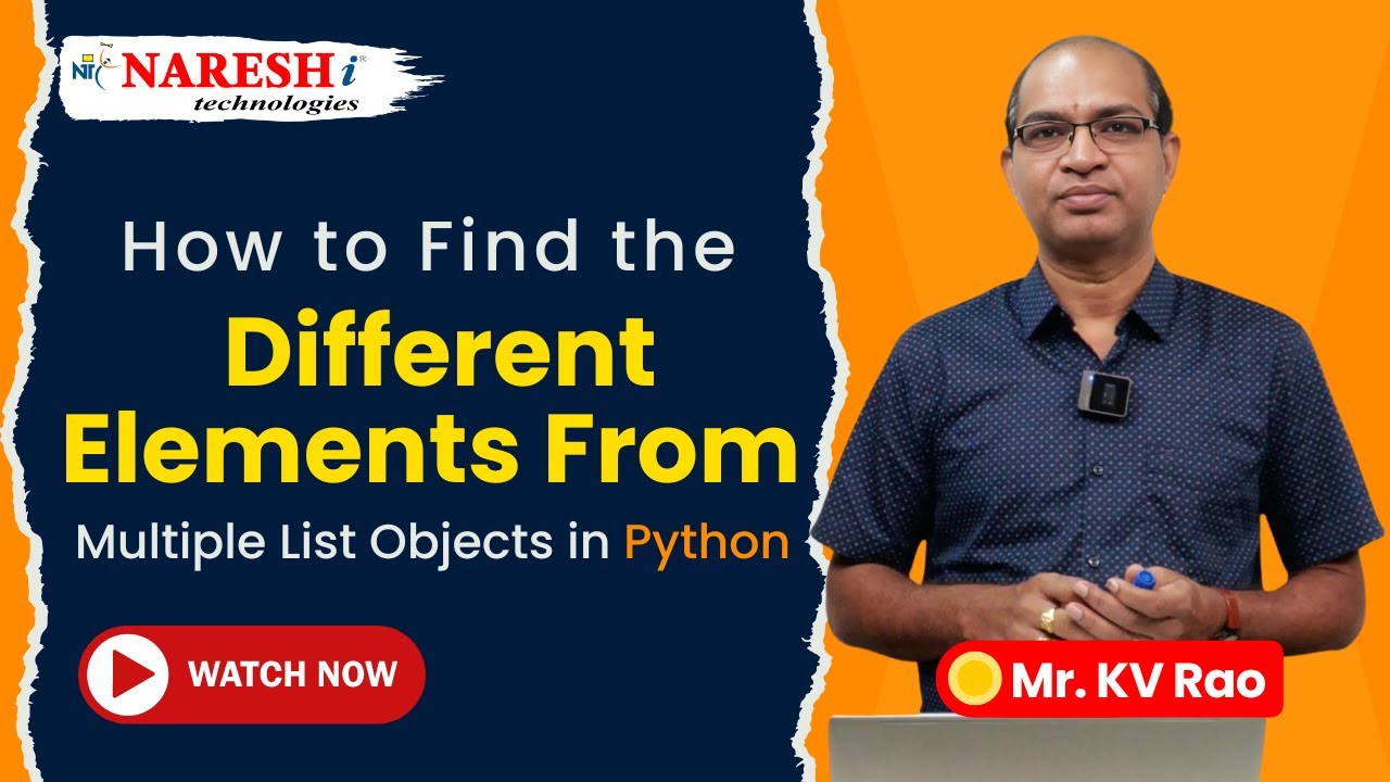 Python Tips Learn How To Find Different Elements Across Multiple Lists 2070