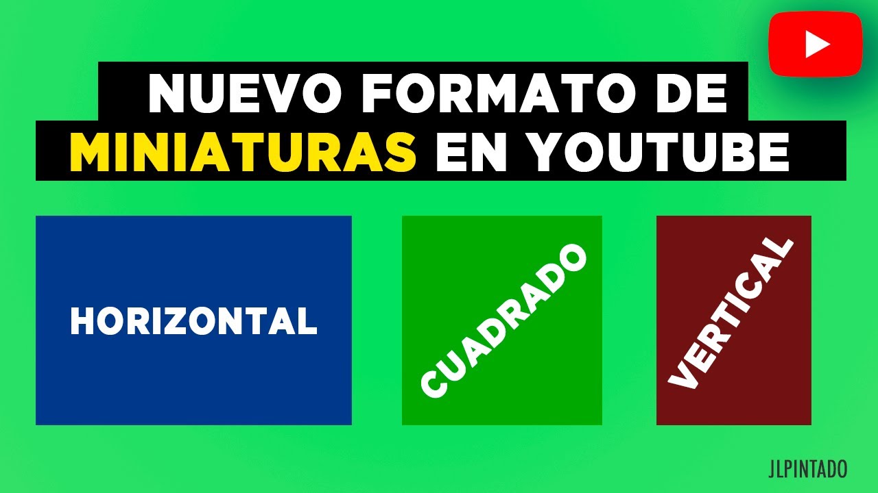 Youtube presenta nuevos formatos de miniaturas para los videos 2022 ...