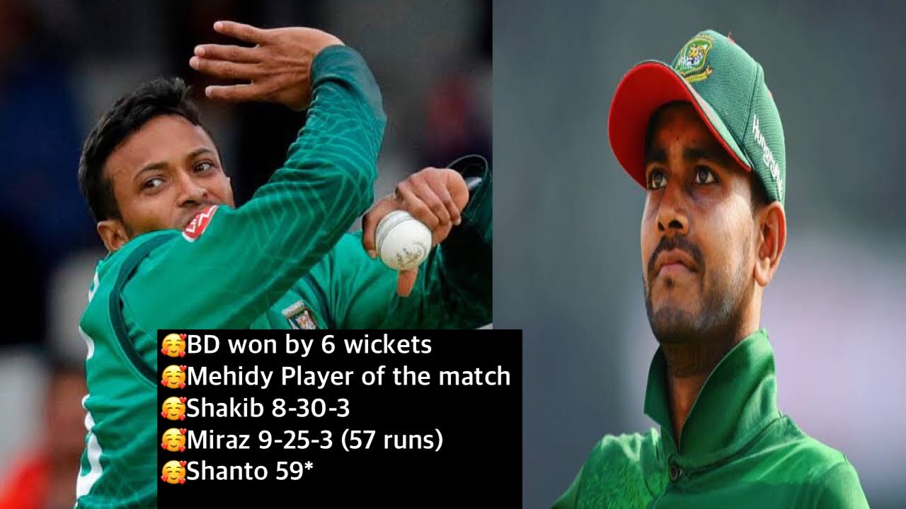 Bangladesh won by 6 wickets with 92 balls remaining! #bdvsafg # ...