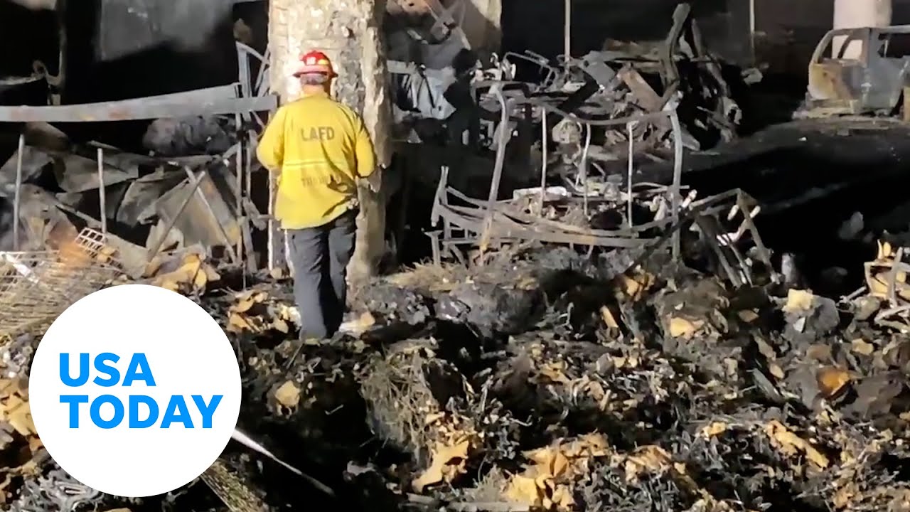 Fire Shuts Down Section Of Interstate 10 Motorists Urged To Use Public