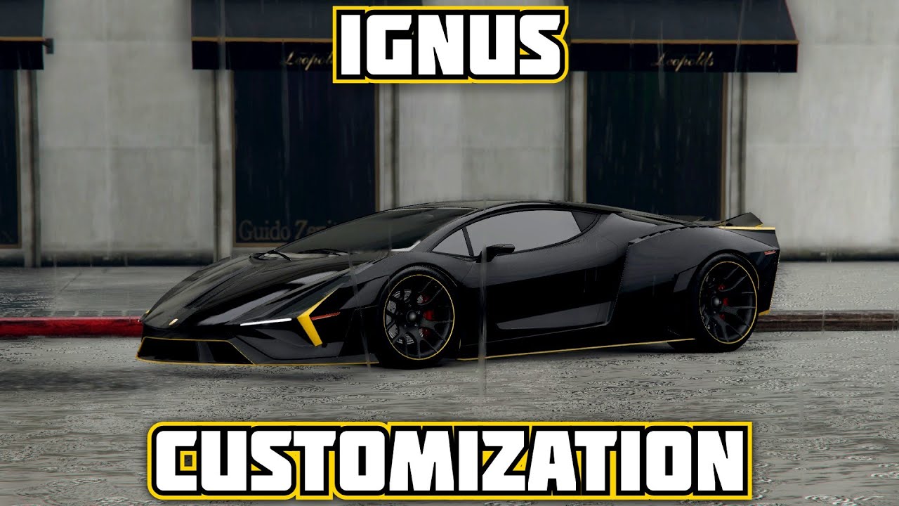 Car Customization: Pegassi Ignus (Lamborghini Sian) | GTA 5 - YouTube