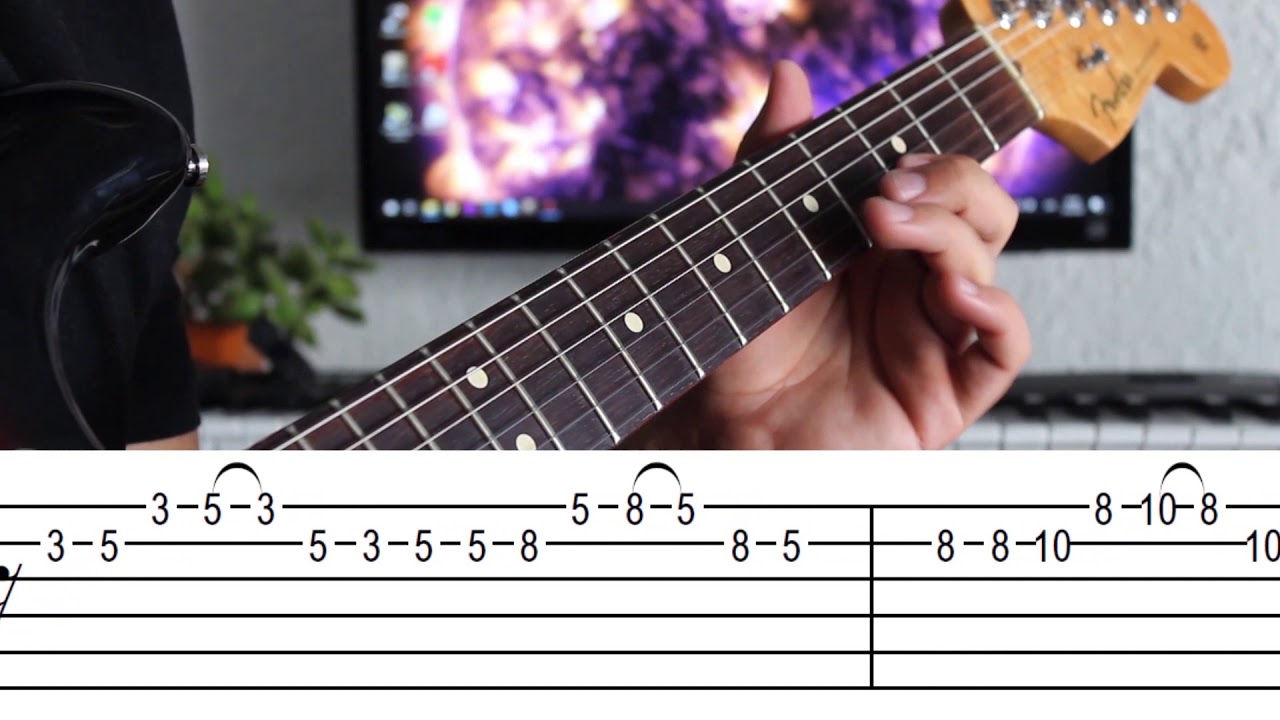 Minor Pentatonic Scale Pattern - Key: Am - YouTube