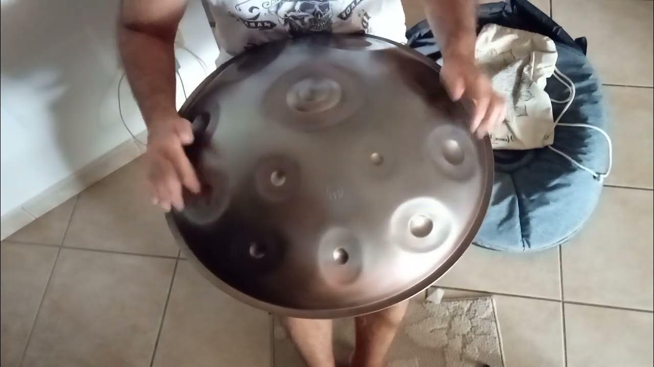 warm up exercise on F low Pygmy Meraki handpan - YouTube