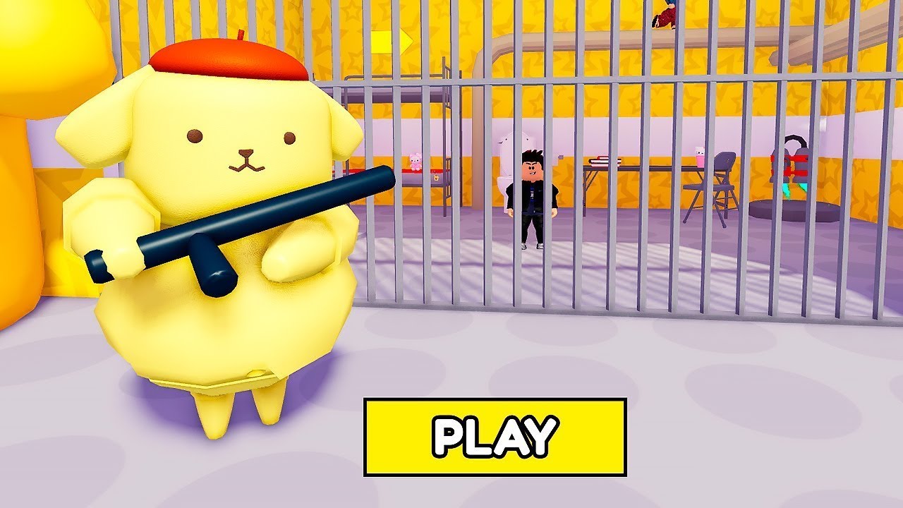 POMPOMPURIN'S PRISON RUN! SCARY OBBY Full Gameplay #roblox #obby - YouTube