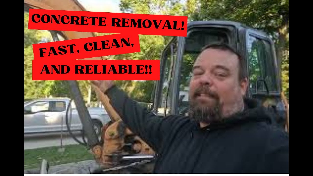 Concrete Driveway Removals | Rochowiak's Excavating (248) 595-3408 ...