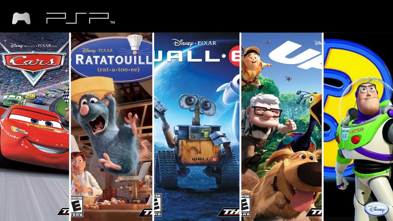 Disney Cartoon Games for PSP - YouTube