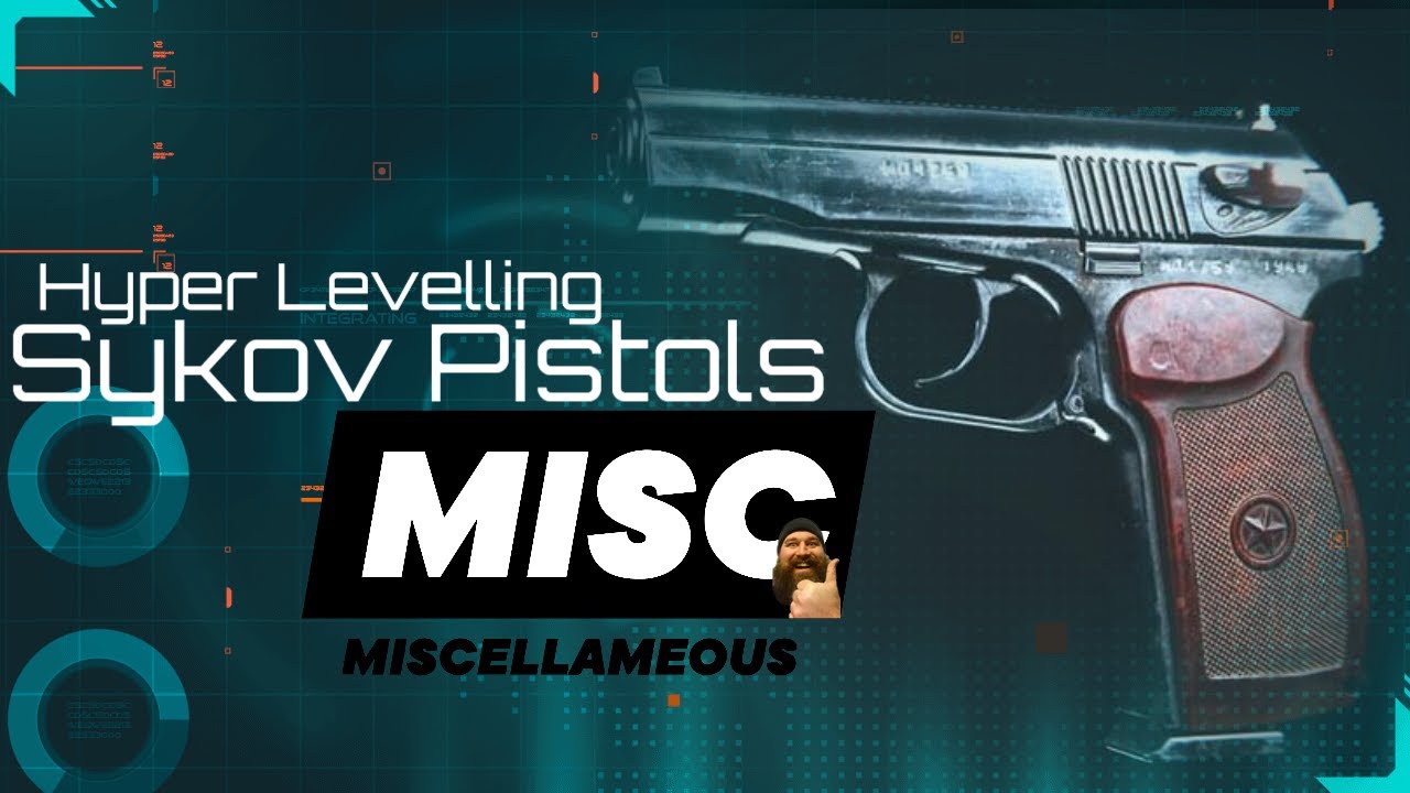 Power Levelling the Sykov Pistols in one Night - YouTube