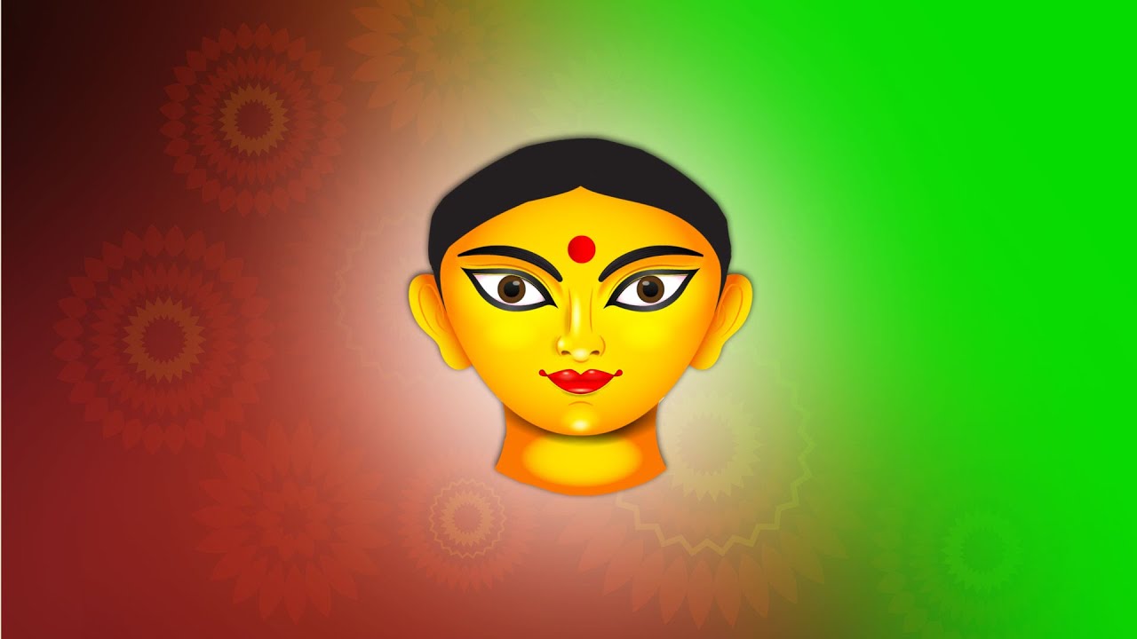 Mahalaya animation || no copyright green screen animation || Artfx with ...