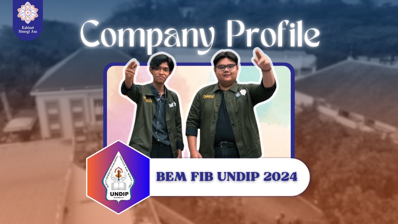 Company Profile BEM FIB UNDIP 2024 - YouTube