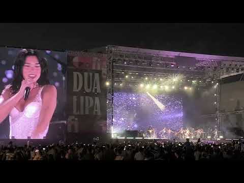 DUA LIPA Levitating X SRK Woh Ladki Jo Zomato Feeding India Concert MMRDA Grounds Mumbai India 😍🔥