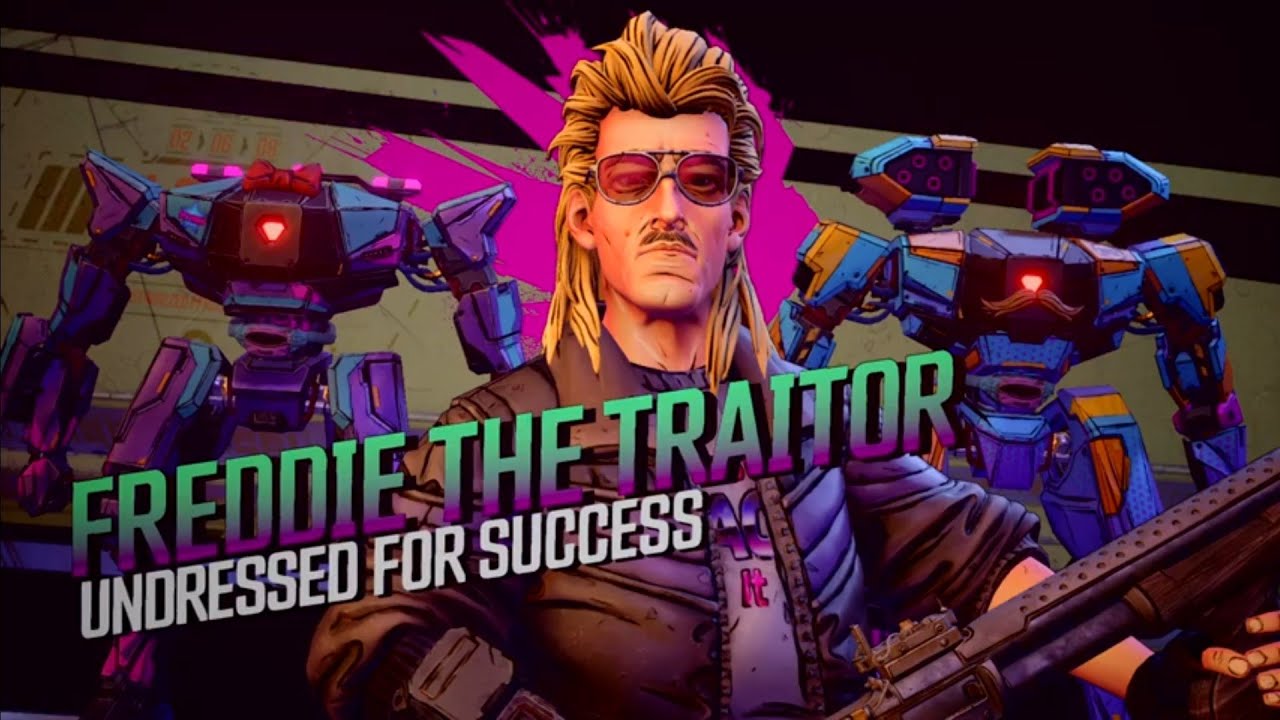 Freddie The Traitor Boss Fight - Borderlands 3 Moxxi's Heist of the ...